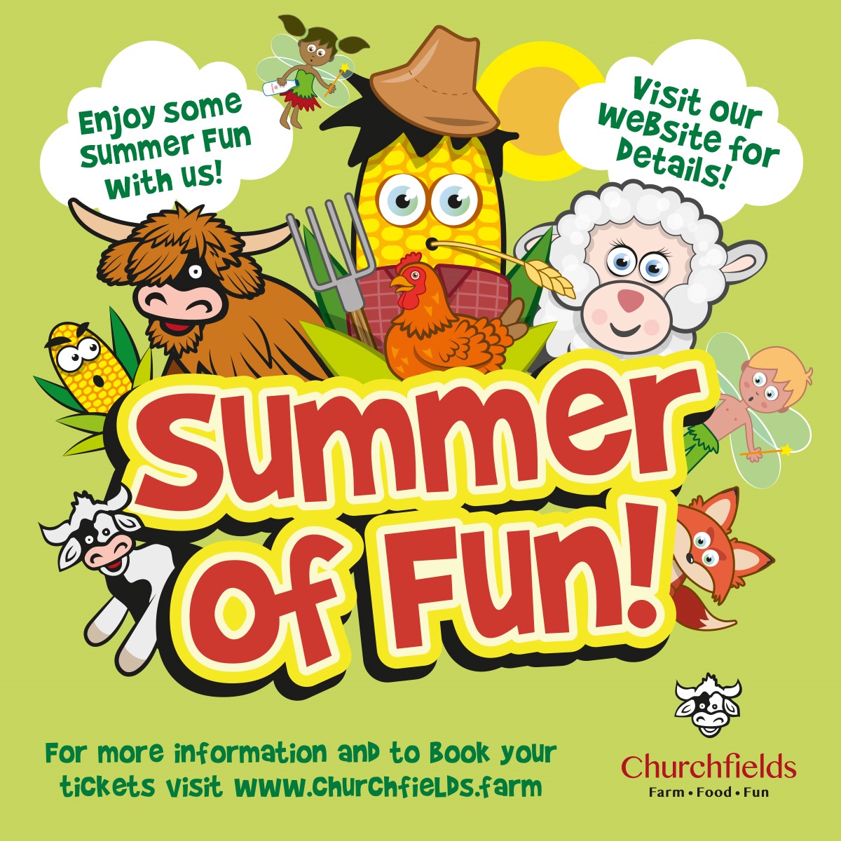 Churchfields - Summer of Fun | Churchfields Farm