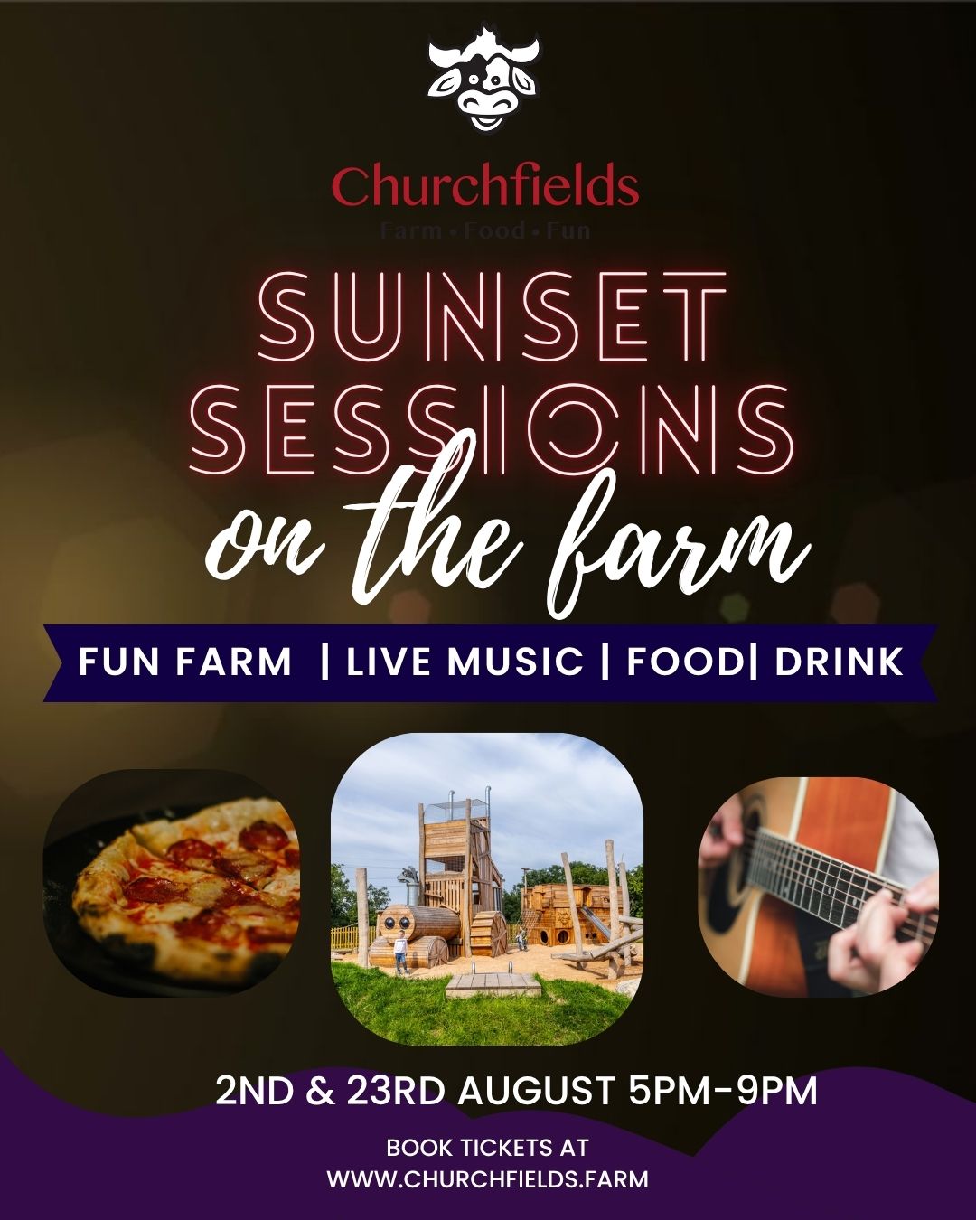 Sunset Sessions on the Farm | Churchfields Farm